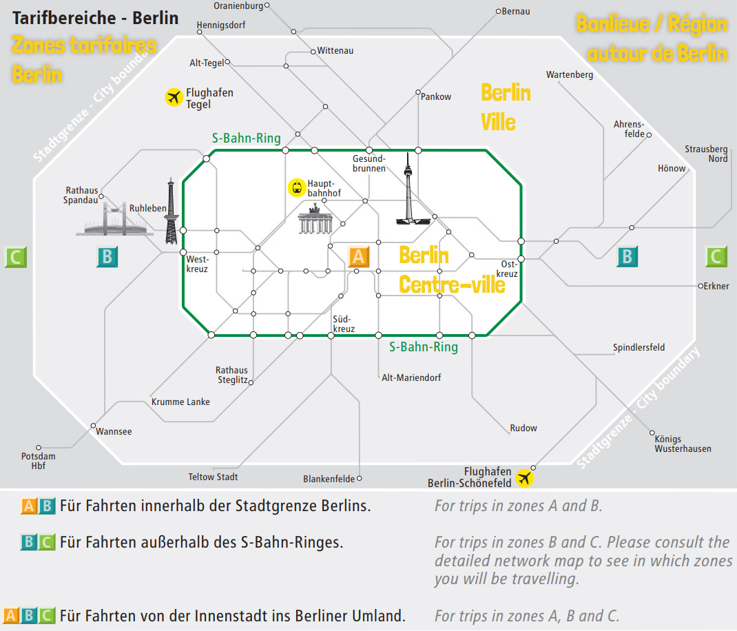 Métro Berlin : Prix et billets 2025, horaires, plan & lignes - Bons ...